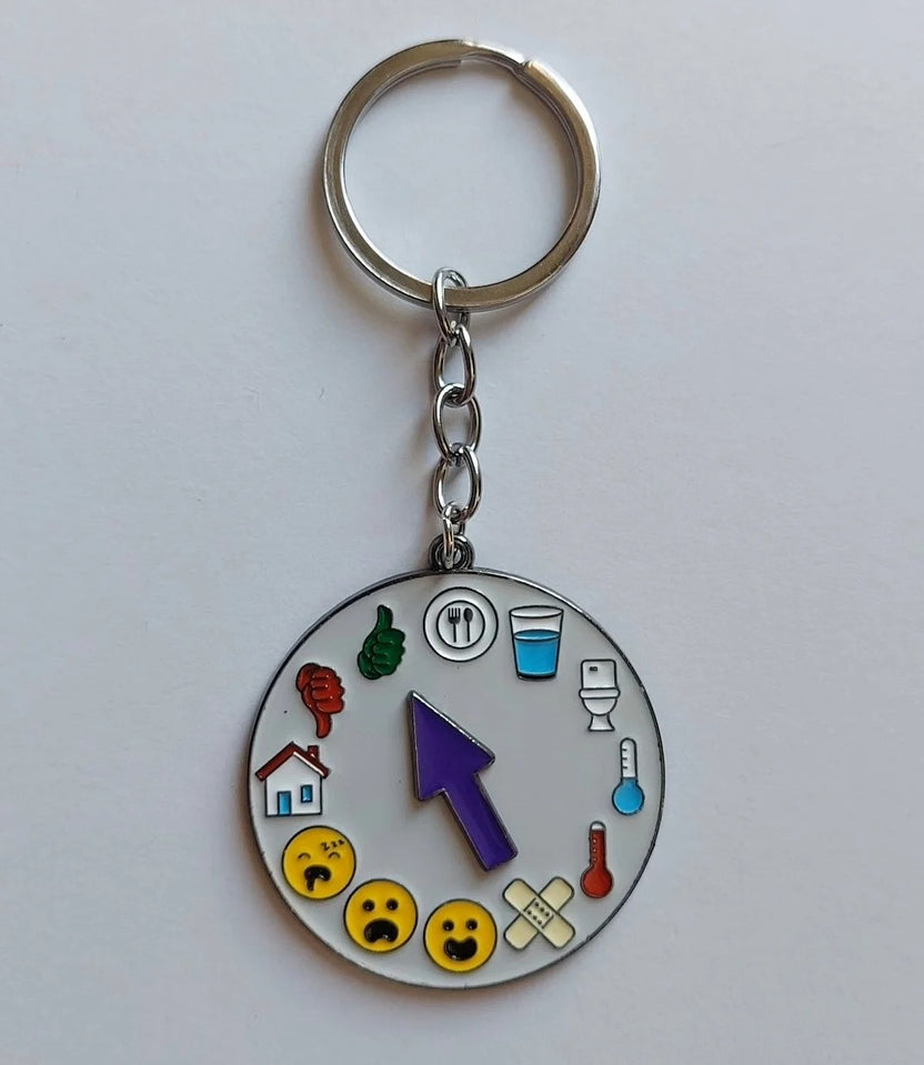 Non-verbal/Non speaking Communication Keyrings / Pins – Intrepid Safety